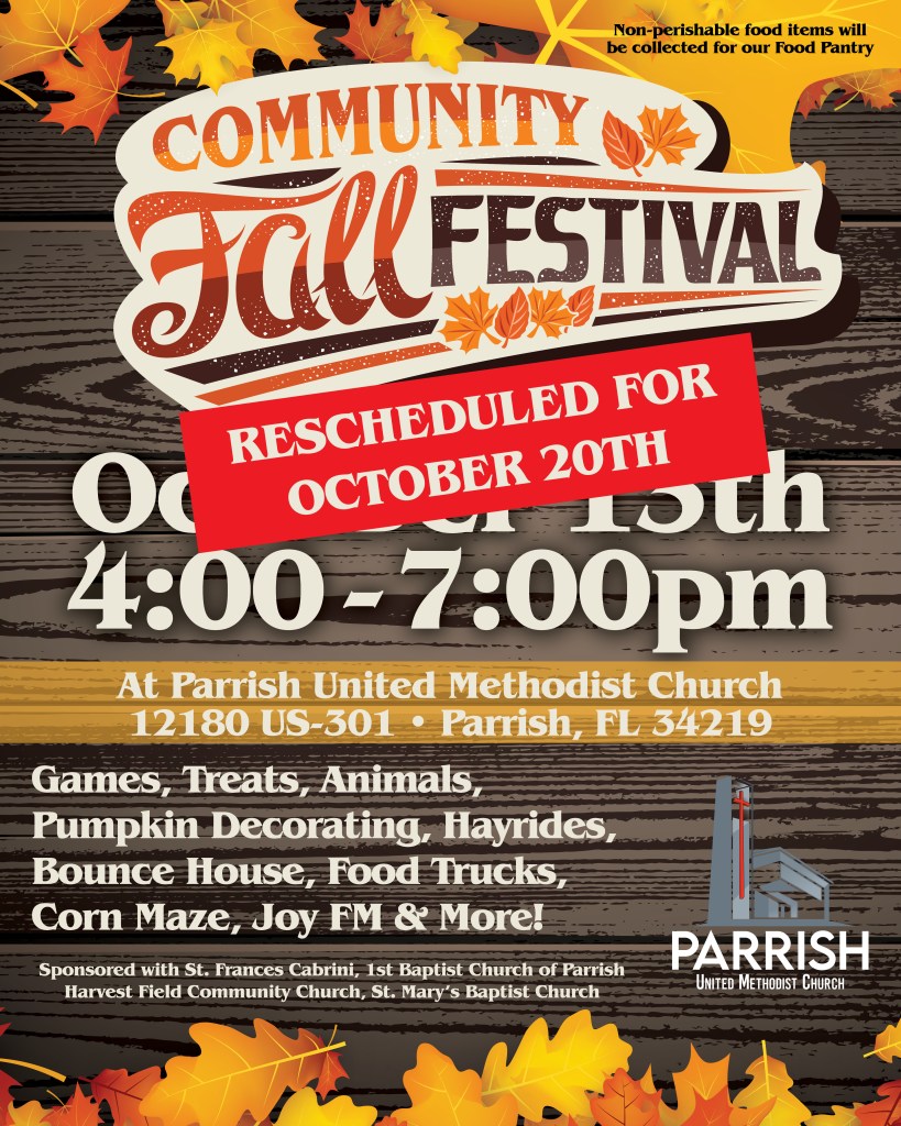 Fall Festival 2024 – Parrish United Methodist Church