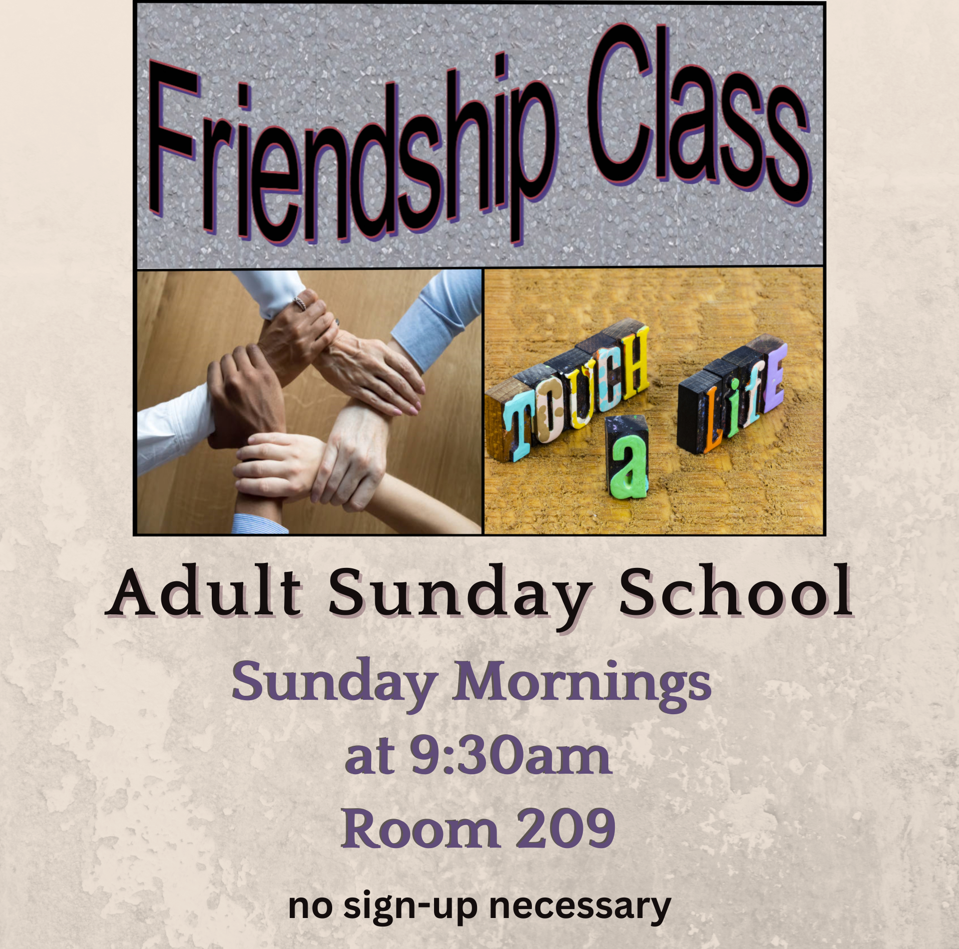 Friendship Class – Parrish United Methodist Church